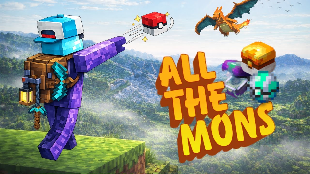 ESTE MODPACK es una LOCURA y NO LO CONOCÍAS 😱 All The Mons + ATM10 ...