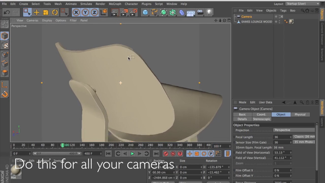 Cinema 4D Tutorial - Use the stage object to switch between cameras in Cinema 4D - YouTube