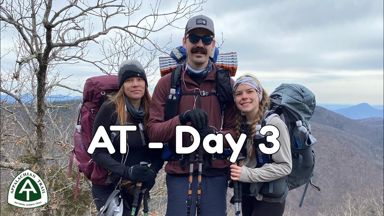 Day 3 on the Appalachian Trail: Gooch Gap to Jarrard Gap - YouTube