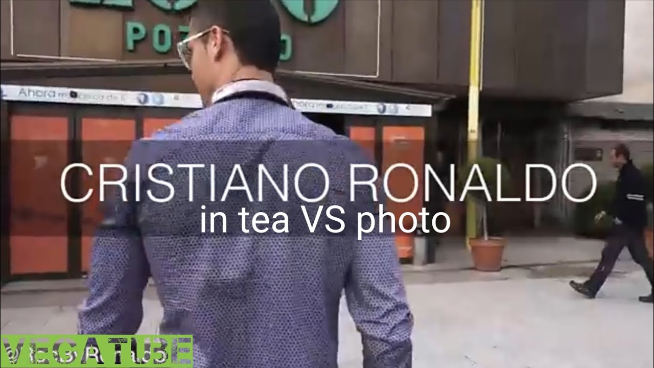 cristiano ronaldo in tea Vs photo challenge - YouTube