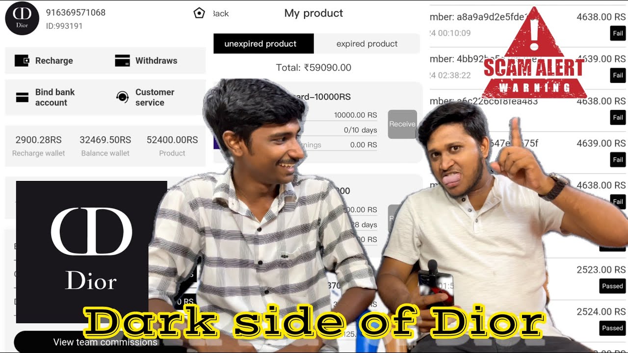 ‼️Dior scam alert 🚨 | explain about Dior scam | #scam #nothing #alert # ...