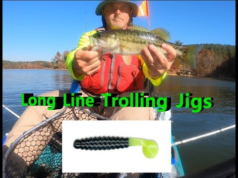 Long Line Trolling Jigs for Crappie but catching Bass on Lake Rhodhiss ...