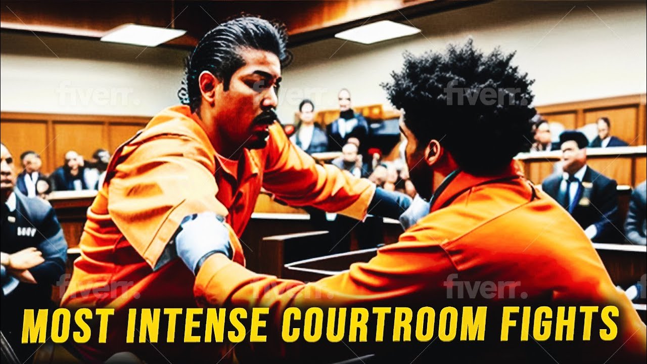 Most Intense Courtroom Fights Ever Recorded - YouTube