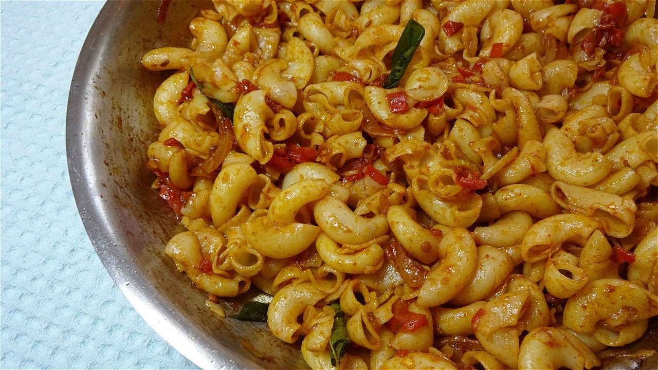 Quick and Delicious Macaroni Pasta Recipe Under 30 Minutes | Onion ...