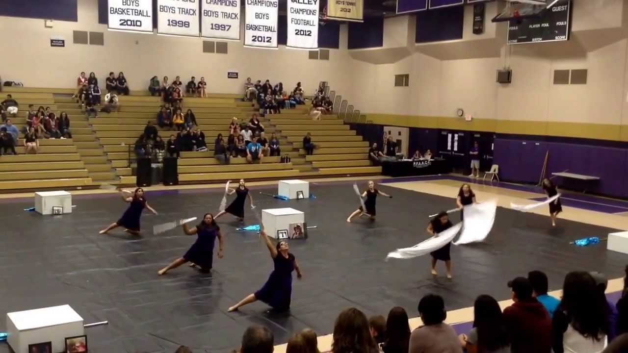 Wasco High School Color Guard 2014 - YouTube