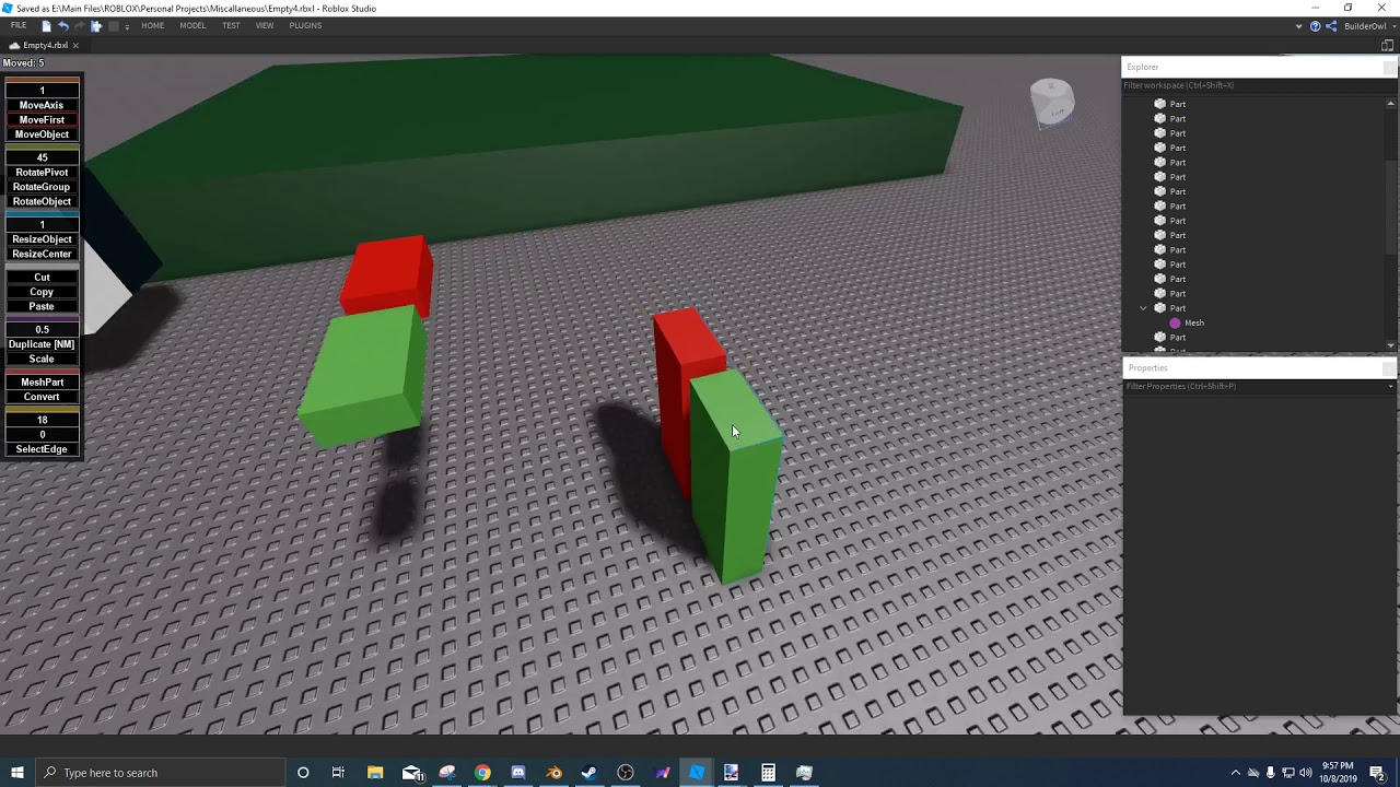 [1] Roblox: Collision/Anchoring + Properties {Building} - YouTube