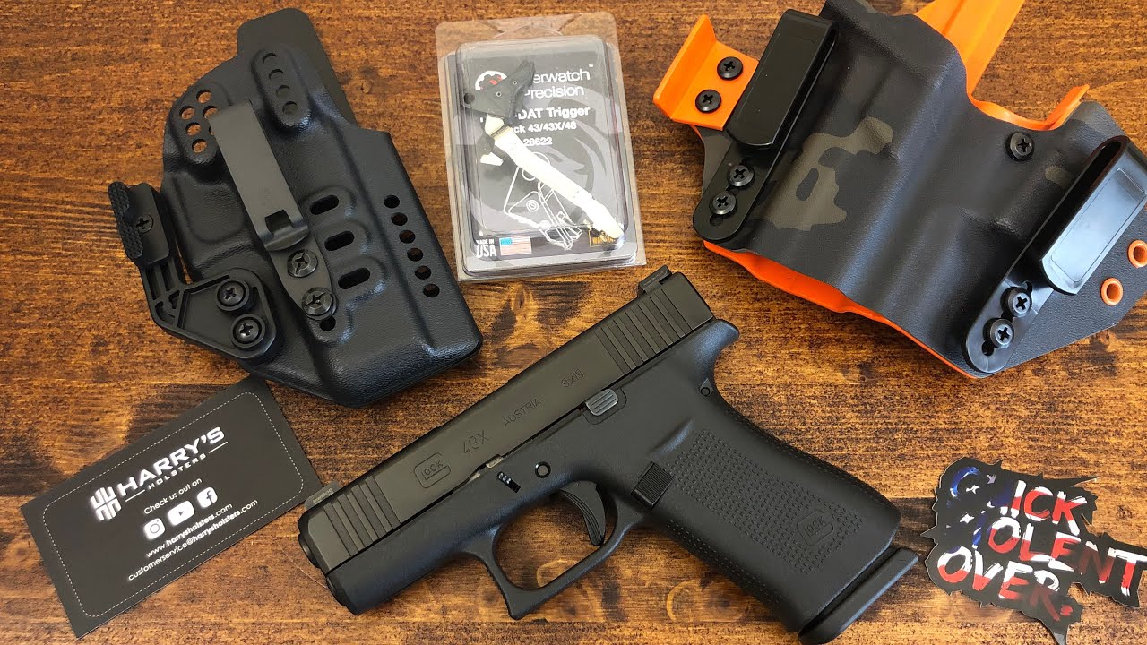 Glock 43x New EDC & Upgrades - YouTube