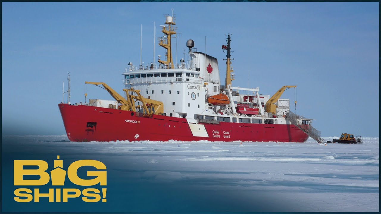 CCGS Amundsen: The Toughest Icebreaker in Canada - YouTube