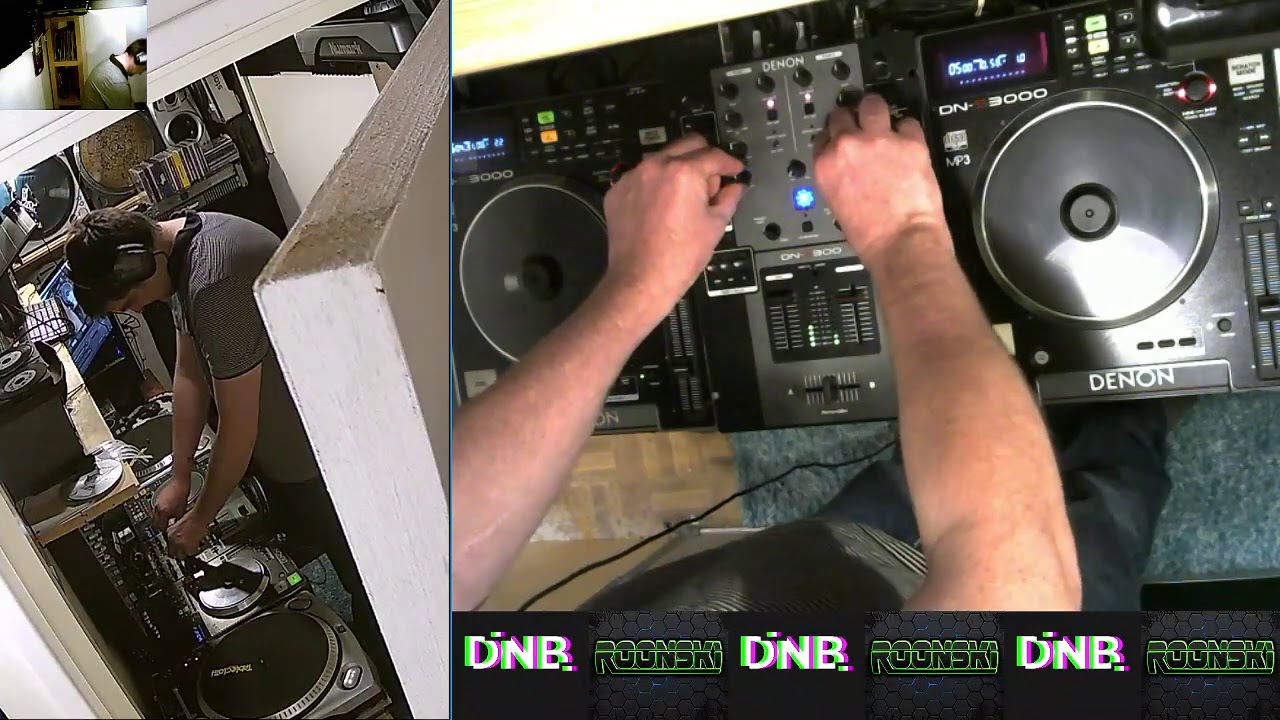Drum and Bass Mix October 2020 Dj Roonski DnB Denon DN-X300 And DN ...