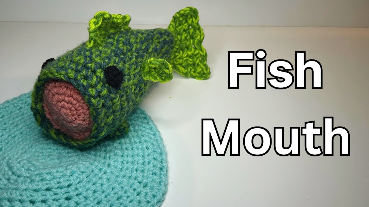 Fish Part 2 (Crochet Pattern for Mouth) - YouTube