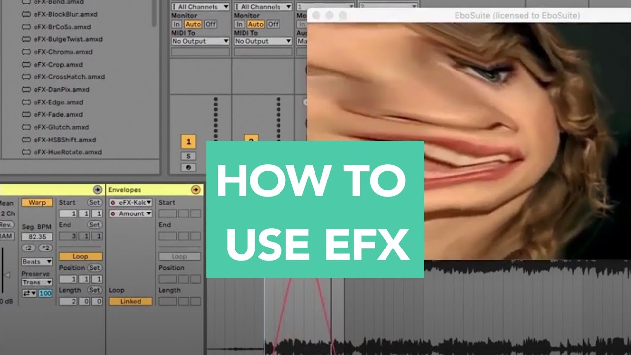 EboSuite Quick-tip - How to use eFX - YouTube