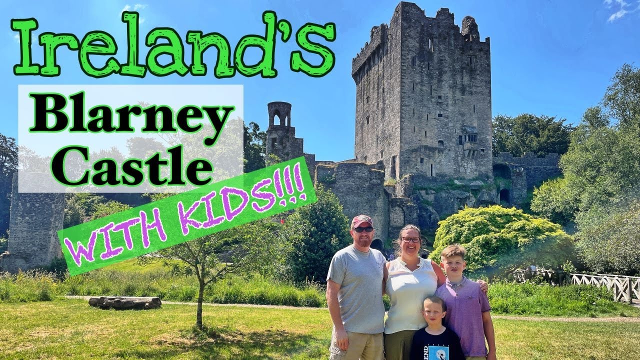 BLARNEY CASTLE in IRELAND! Kissing the Blarney Stone and Irish Folk ...