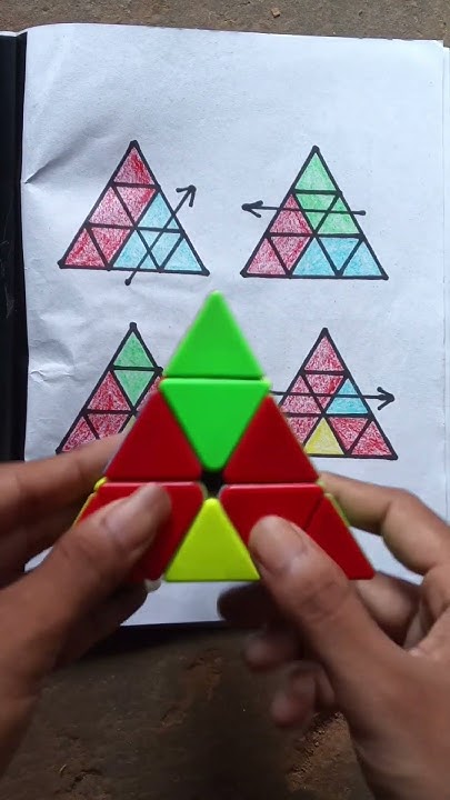 pyraminx cube magic trick 🔥😱 #shorts #rubikscube #cubeskingamrit #viral #cube #trending - YouTube
