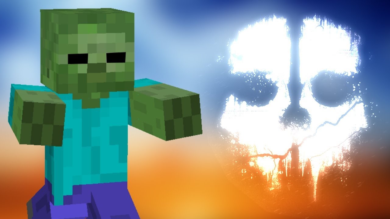 Minecraft Zombies in CoD Ghosts - YouTube
