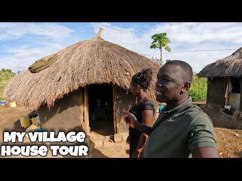 AFRICAN VILLAGE LIFE (inside my house tour) - YouTube