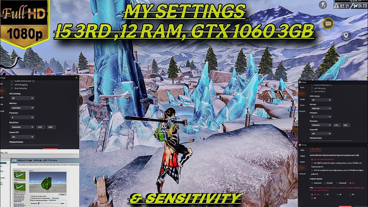 UNBELIEVABLE GAMEPLAY 🔥 AFTER SETTINGS | i5 3RD,12 RAM ,GTX 1060 | LOW END PC | IPAD VIEW ...