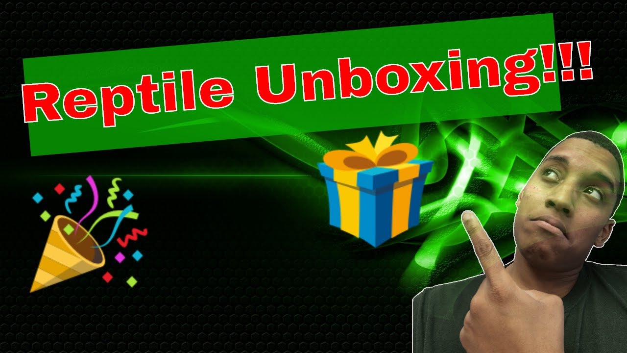 Reptile UNBOXING - YouTube