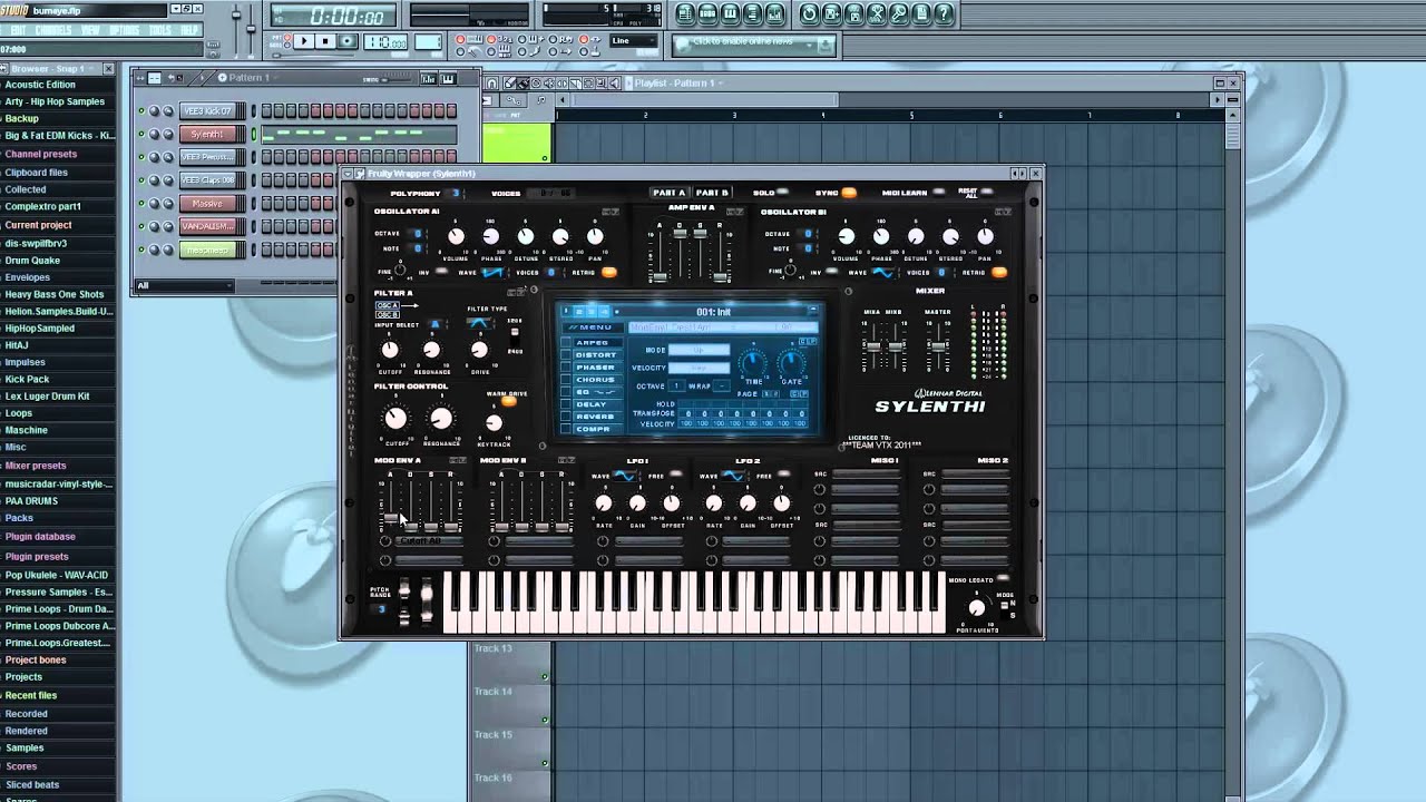 How to make synth from "Watch out for this" in Sylenth1 Tutorial ...