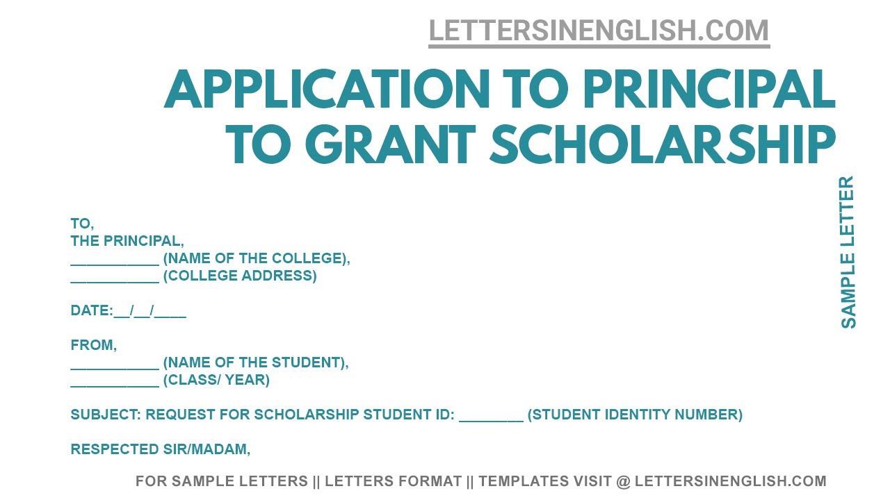 Application Letter For Scholarship Grant Sample Cover Letter For application-letter-for-scholarship-grant-sample-cover-letter-for
