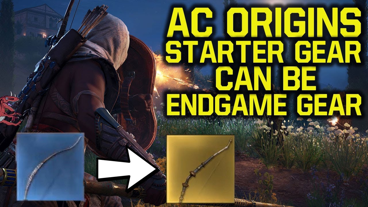 Assassin's Creed Origins - Starter Gear CAN BE Endgame Gear (AC Origins ...