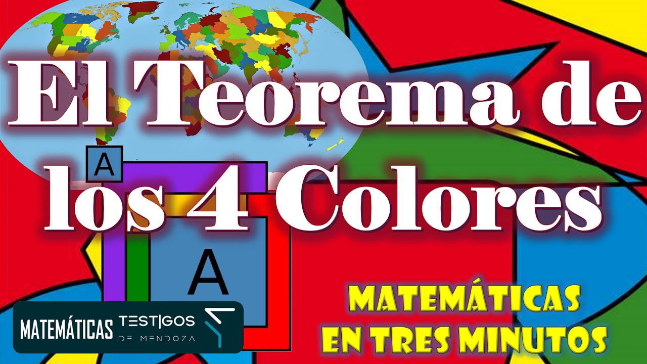 TEOREMA DE LOS 4 COLORES - MATEMÁTICAS EN TRES MINUTOS - YouTube