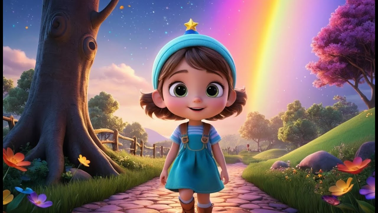 The Rainbow’s Secret Path Rhyme Song | Popular Nursery Rhyme ...