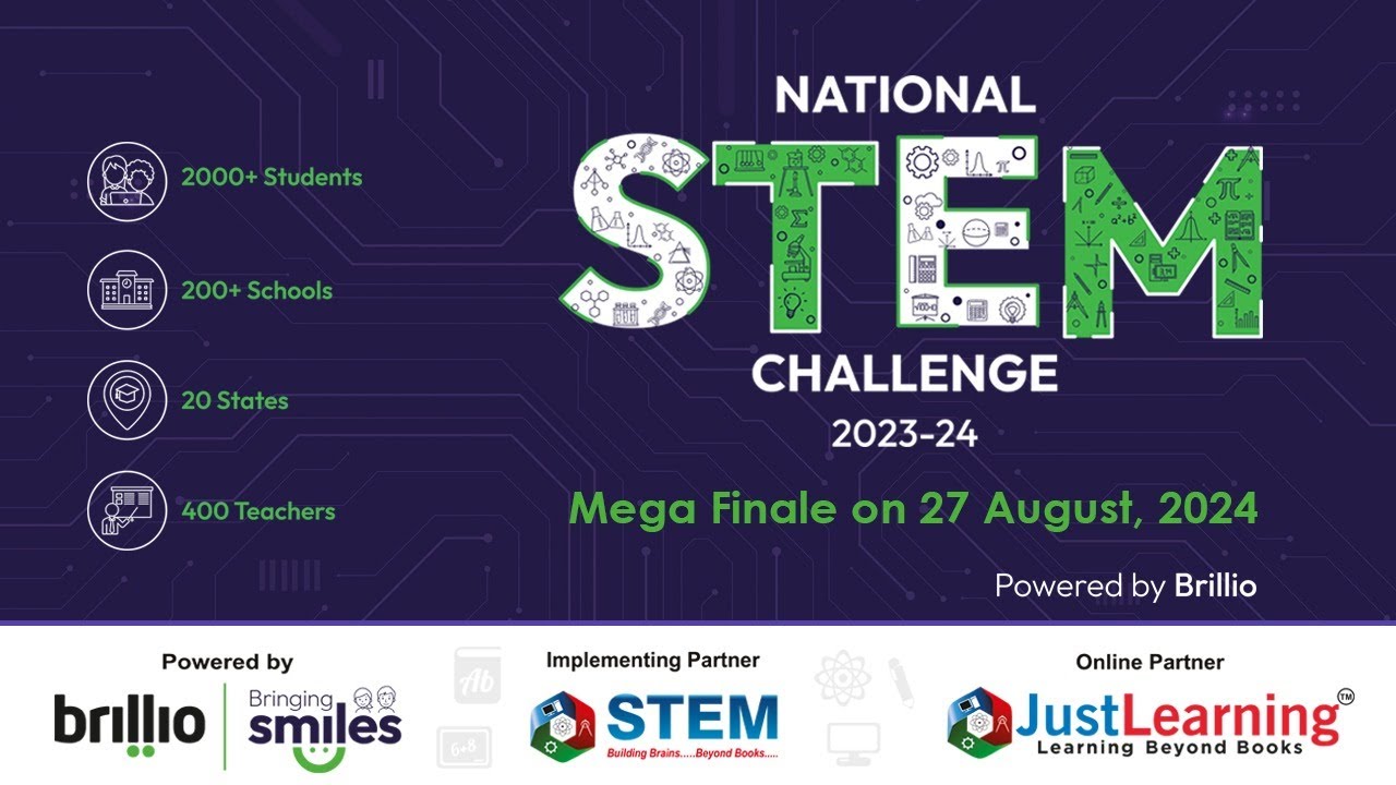 National STEM Challenge Mega Final 2023-24 | Powered by Brillio ...