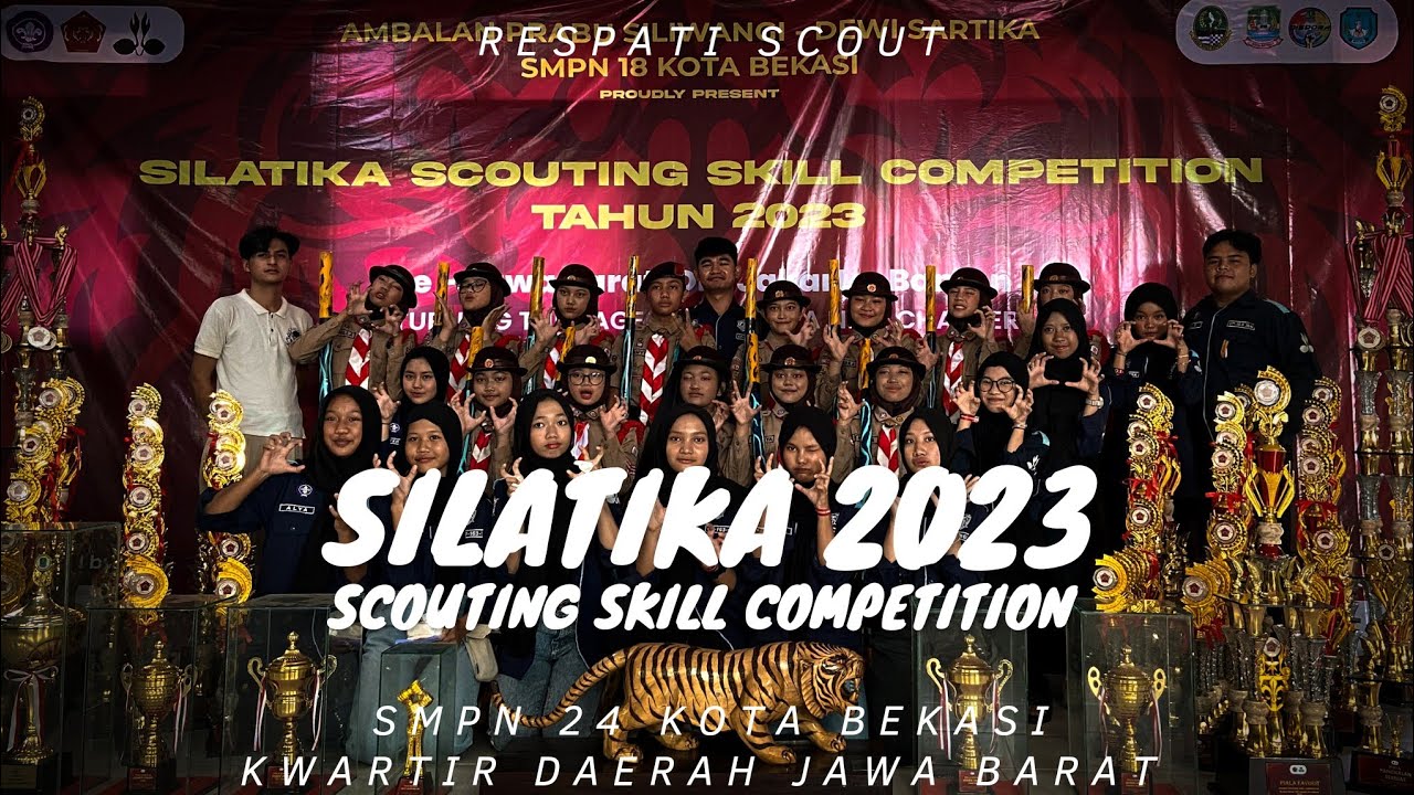 Juara Umum LKBBT, Vafor terbaik, Danton terbaik 2, SMPN 24 Bekasi @3SC ...