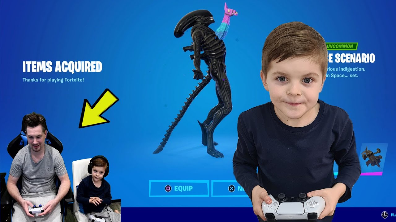 TRUMAnn Giving His 7 Year Old Kid RIPLEY & XENOMORPH Bundle. Unlocking ...