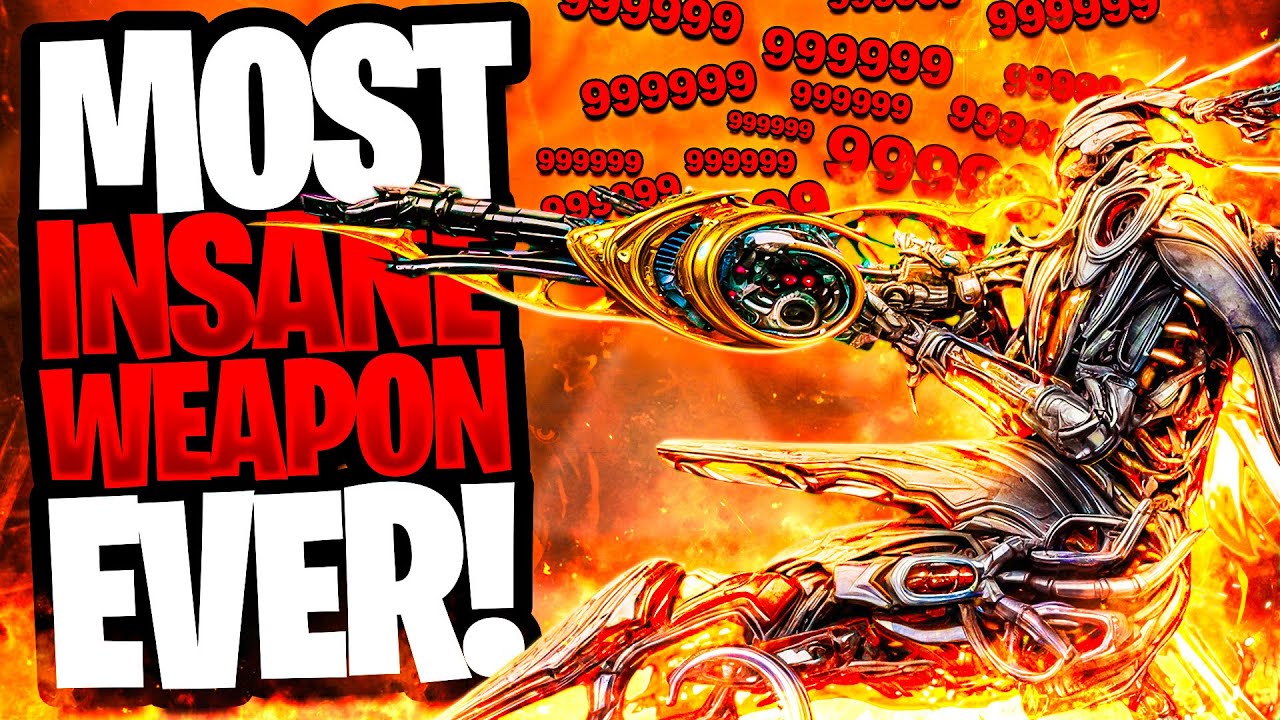 This Most INSANE Weapon I've EVER Used In Warframe! (Seriously!) - YouTube