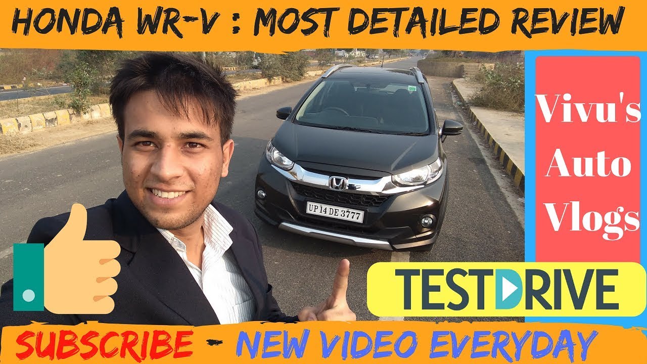 HONDA WR-V : Most detailed review ever|engine|features| pros & cons ...