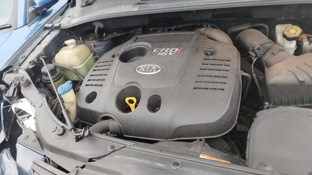 silnik kia sportage 2.0 crdi 140km - YouTube