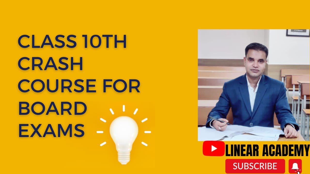 Crash Course For Class 10th |Board exam 2023 | Best strategy - YouTube