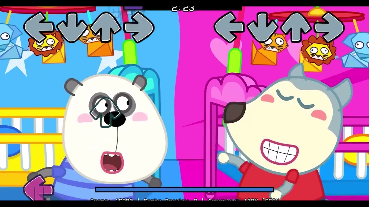 PANDA 🤡 Wolfoo Làm Phòng Bí Mật Dưới Gầm Bàn Cho Mèo Con Phim Hoạt Hình ...