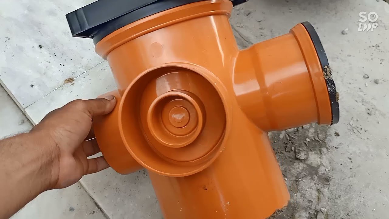 gully trap PVC - YouTube