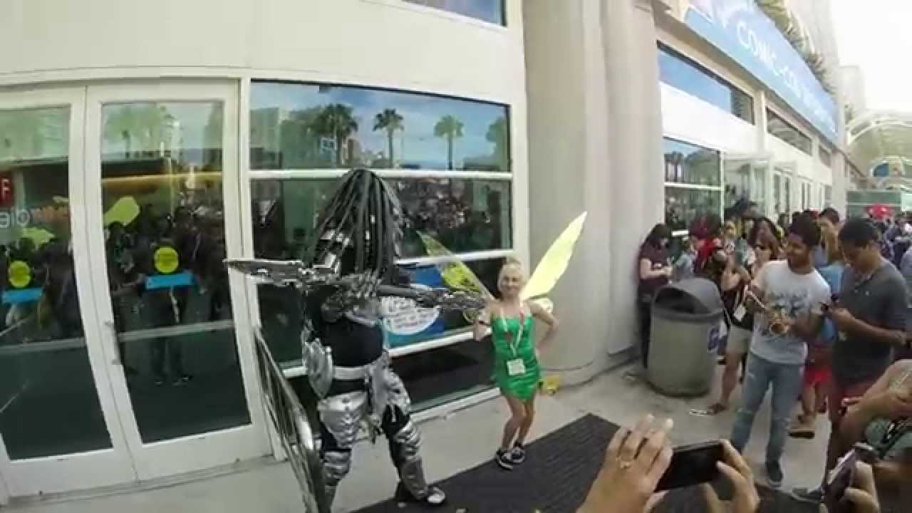 Tinker Bell cosplay at 2015 San Diego Comic-Con - YouTube