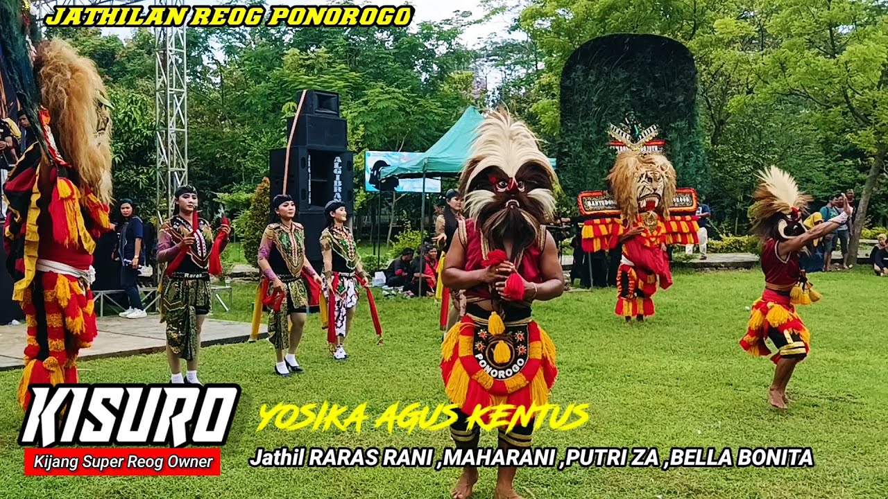 Egolan RARAS RANI PUTRI ZAA MAHARANI BELLA BONITA JATHILAN REOG KISURO ...
