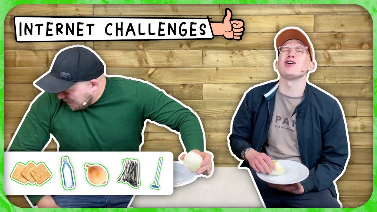 Taking on Random Internet Challenges - YouTube