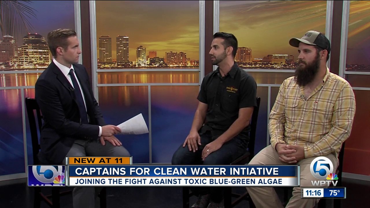 'Captains for Clean Water' fights toxic water - YouTube