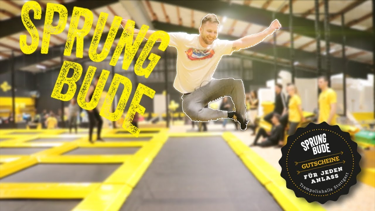 TRAMPOLIN CHALLENGE in der SPRUNGBUDE Heidelberg🤩🔥| BasementTV - YouTube