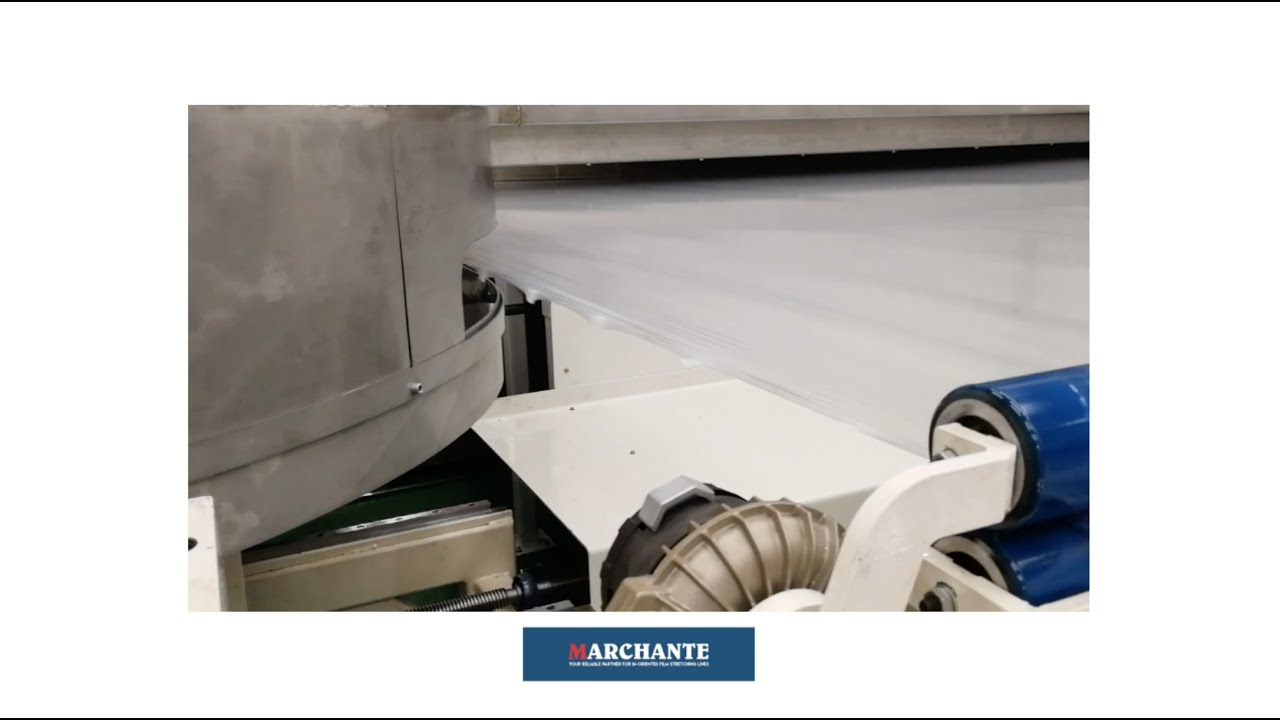 Battery Separator Film production line by MARCHANTE SAS - YouTube