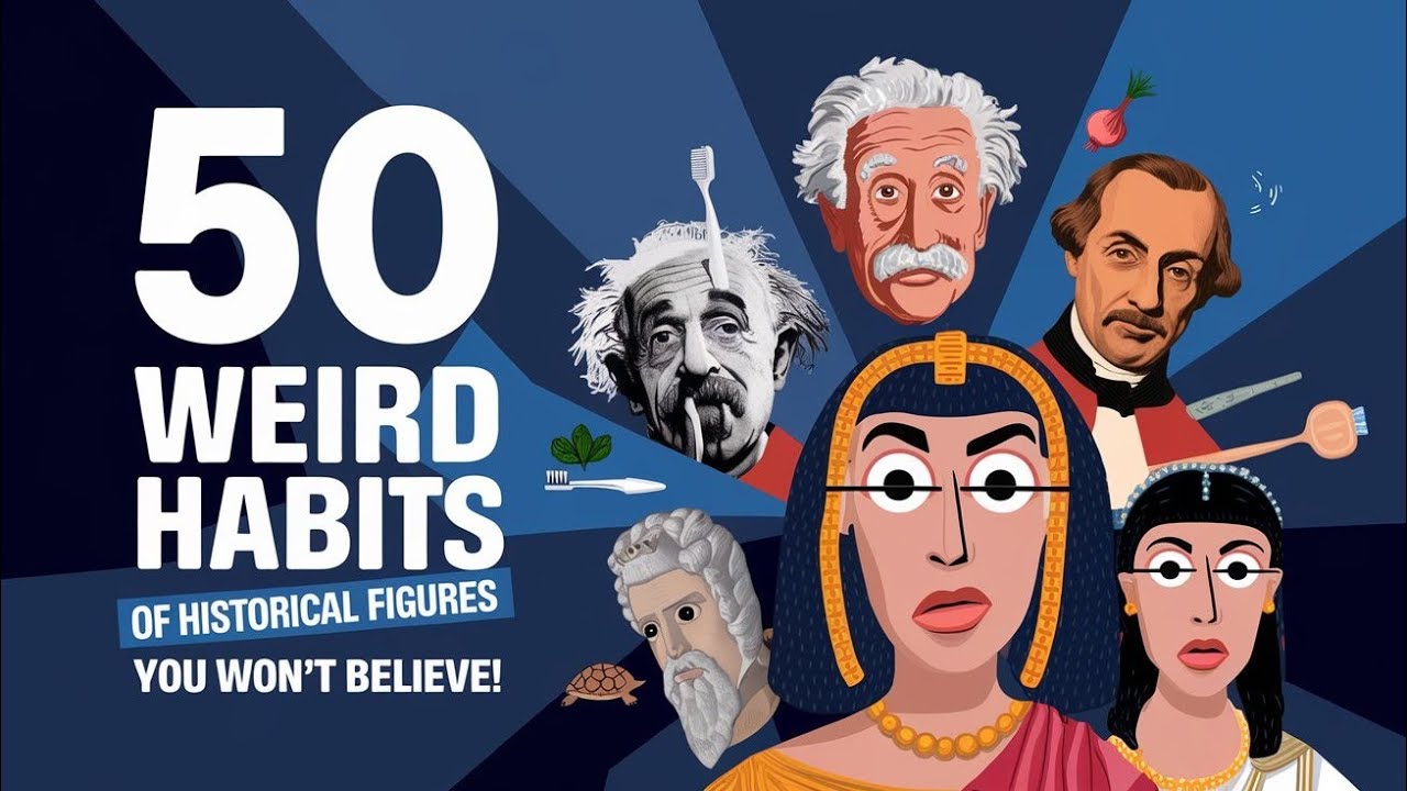 50 Weird Habits of Historical Figures You Won't Believe! I Part 1 I ...