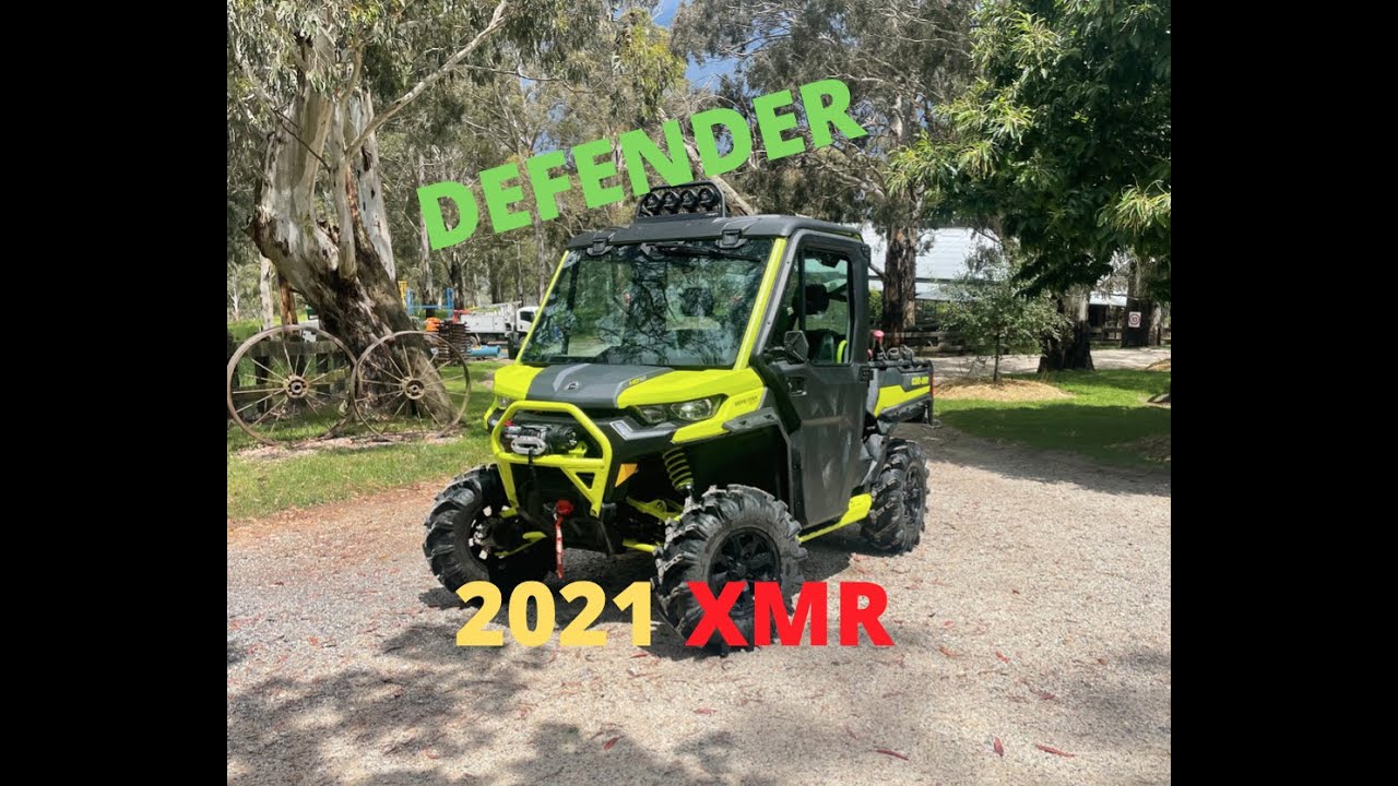 2021 can-am DEFENDER HD10 XMR - YouTube