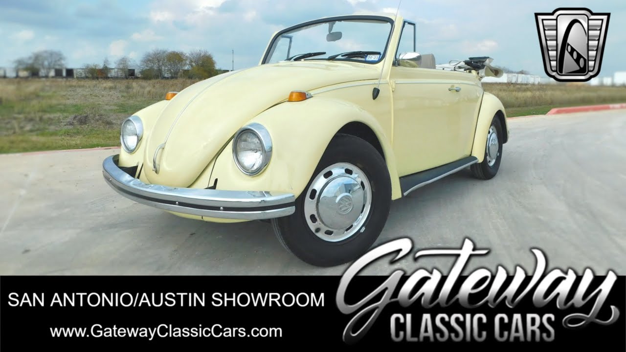 1968 Volkswagen Beetle Convertible - Gateway Classic Cars - San Antonio ...