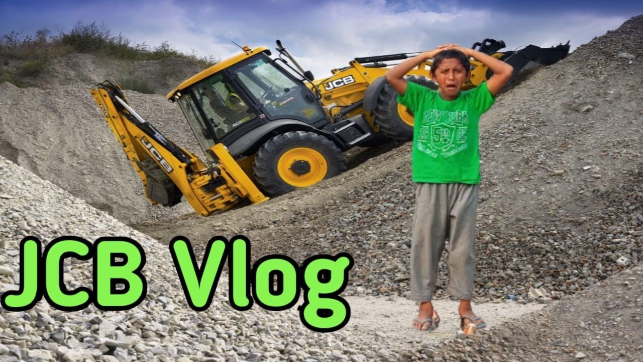 My second vlogs|JCB vlogs|Jcb and tractor🚜 trailer| - YouTube