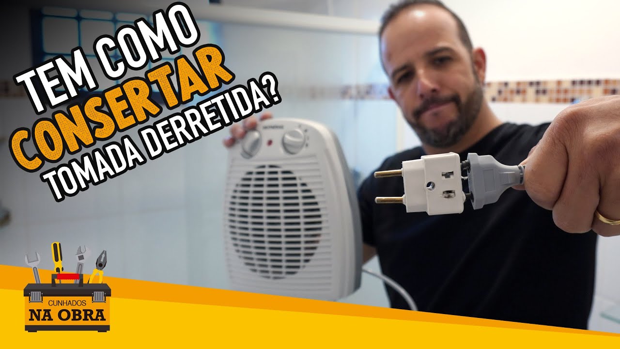 Como Trocar Tomada Derretida do Aquecedor - YouTube