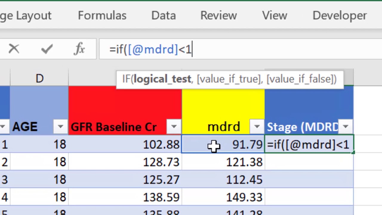 Problem-Solving with Excel - Continuous to Ordinal Data - YouTube