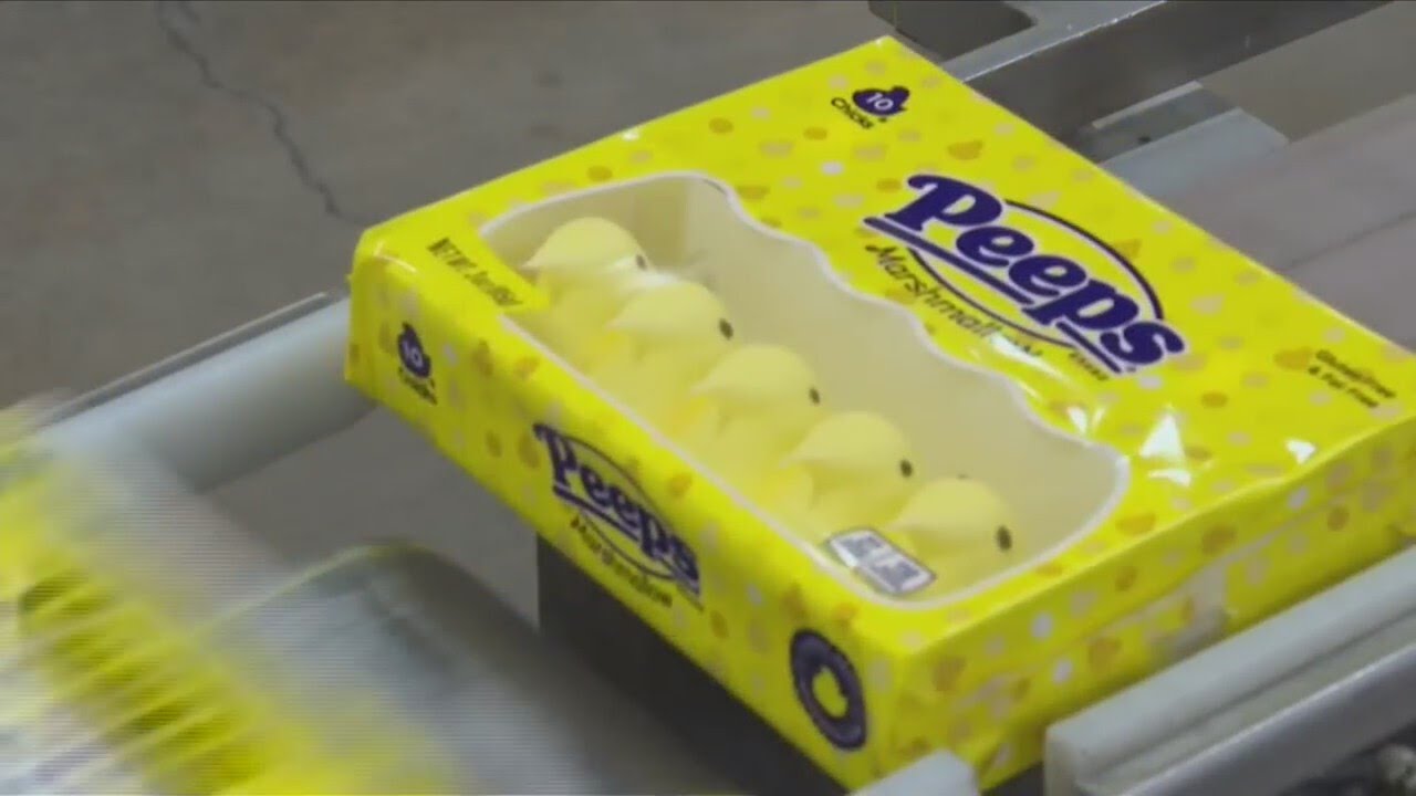 How Peeps are made EGV - YouTube