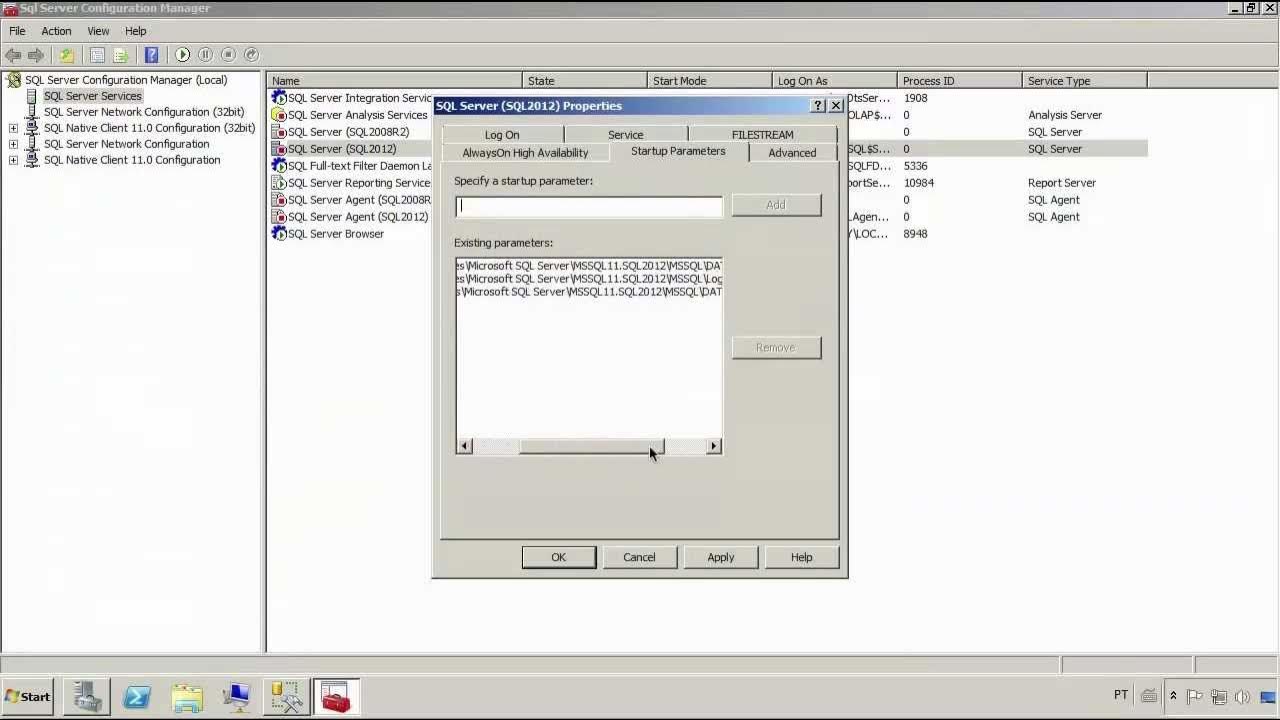 Resolvendo Problemas: Serviço do SQL Server não inicia - YouTube