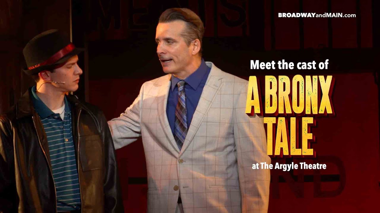 Meet The Cast of A Bronx Tale at the Argyle Theatre - YouTube